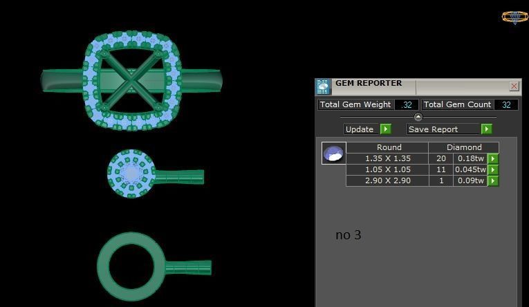 ring Cluster free VR / AR / low-poly 3D model | CGTrader