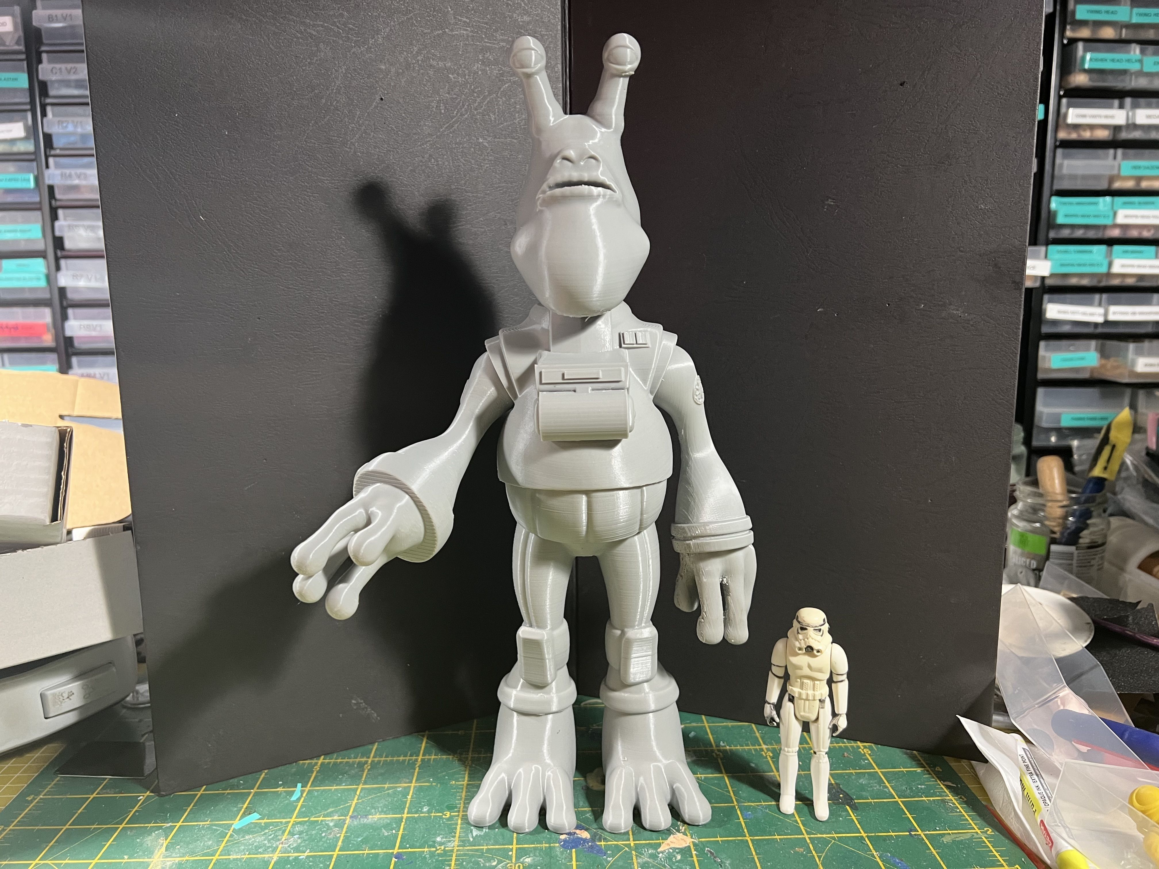 Life Size Colonel Meebur Gascon Clone Wars Star Wars 3D model 3D ...