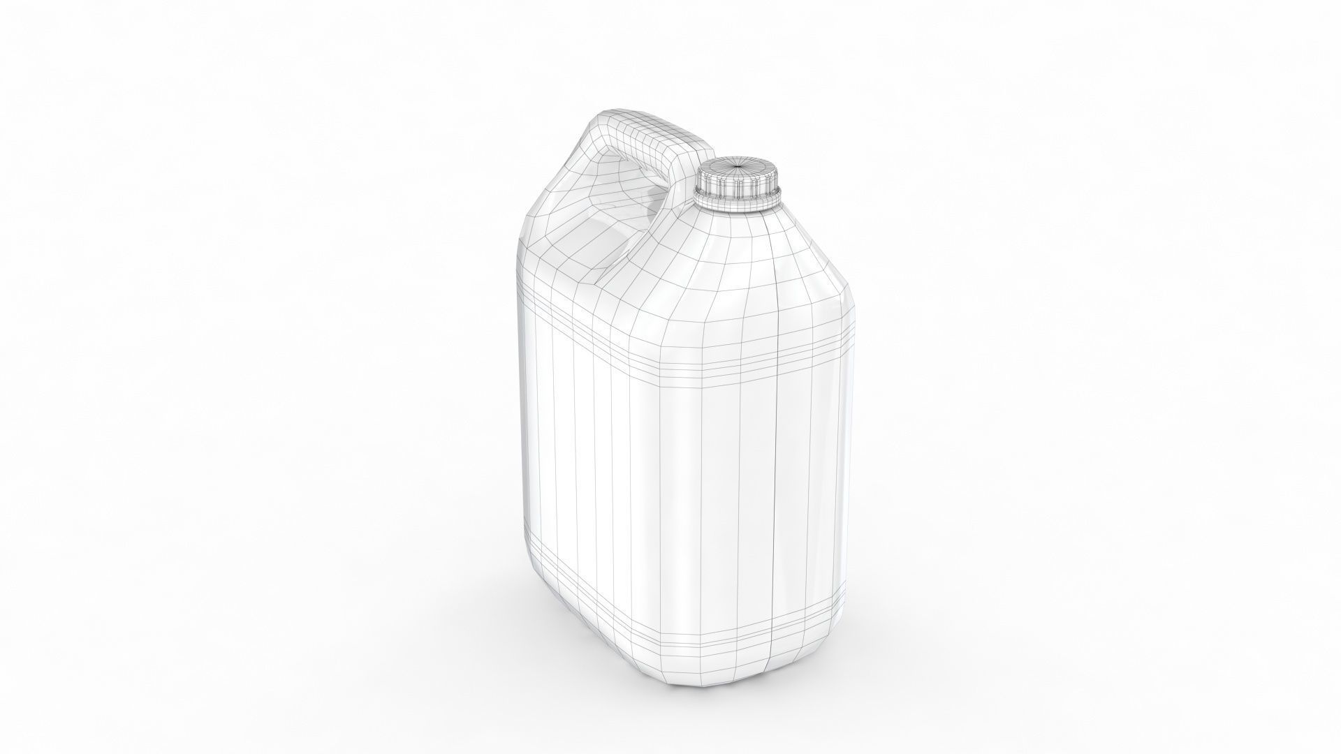 3D model Plastic gallon 5L VR / AR / low-poly | CGTrader