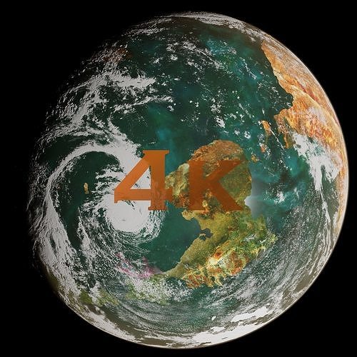 Exotic Planet 03 - 4k free 3D model | CGTrader