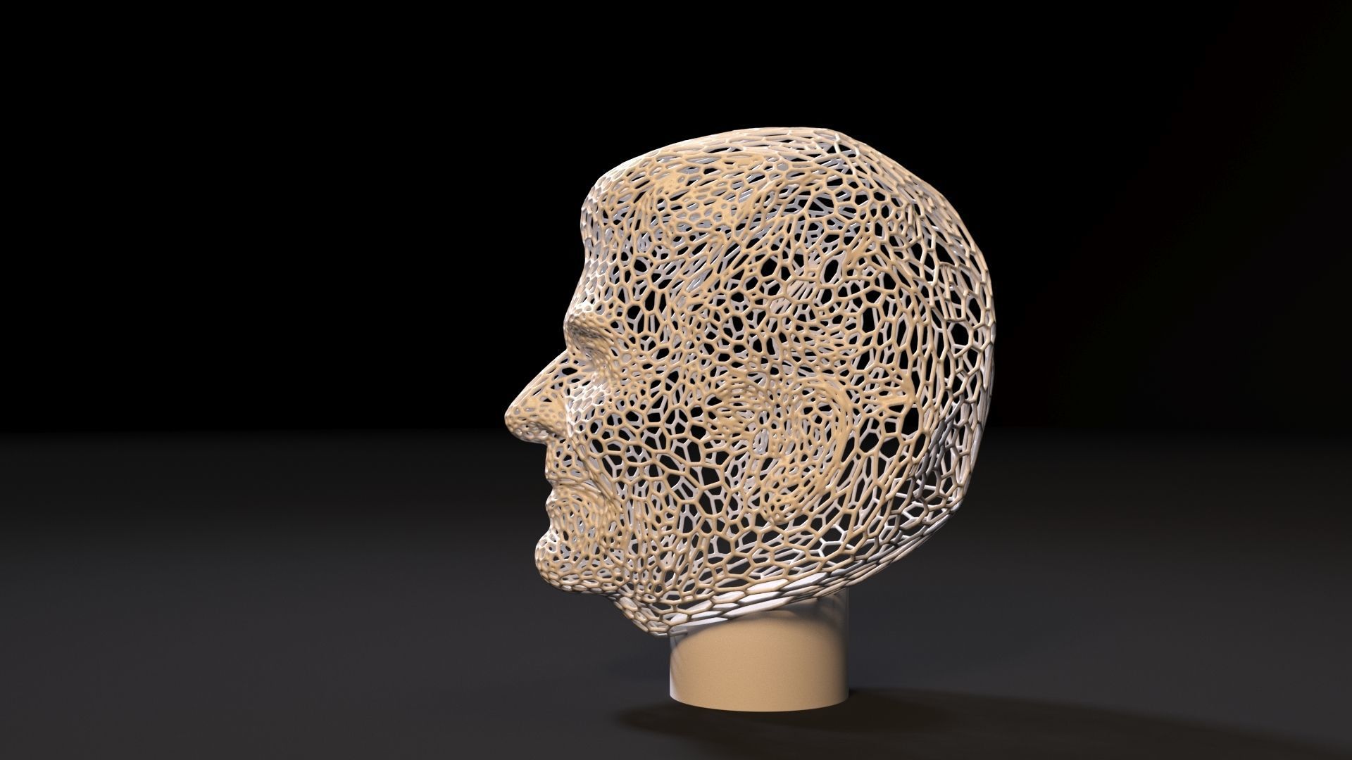 Ronald Reagan 3D model 3D printable | CGTrader