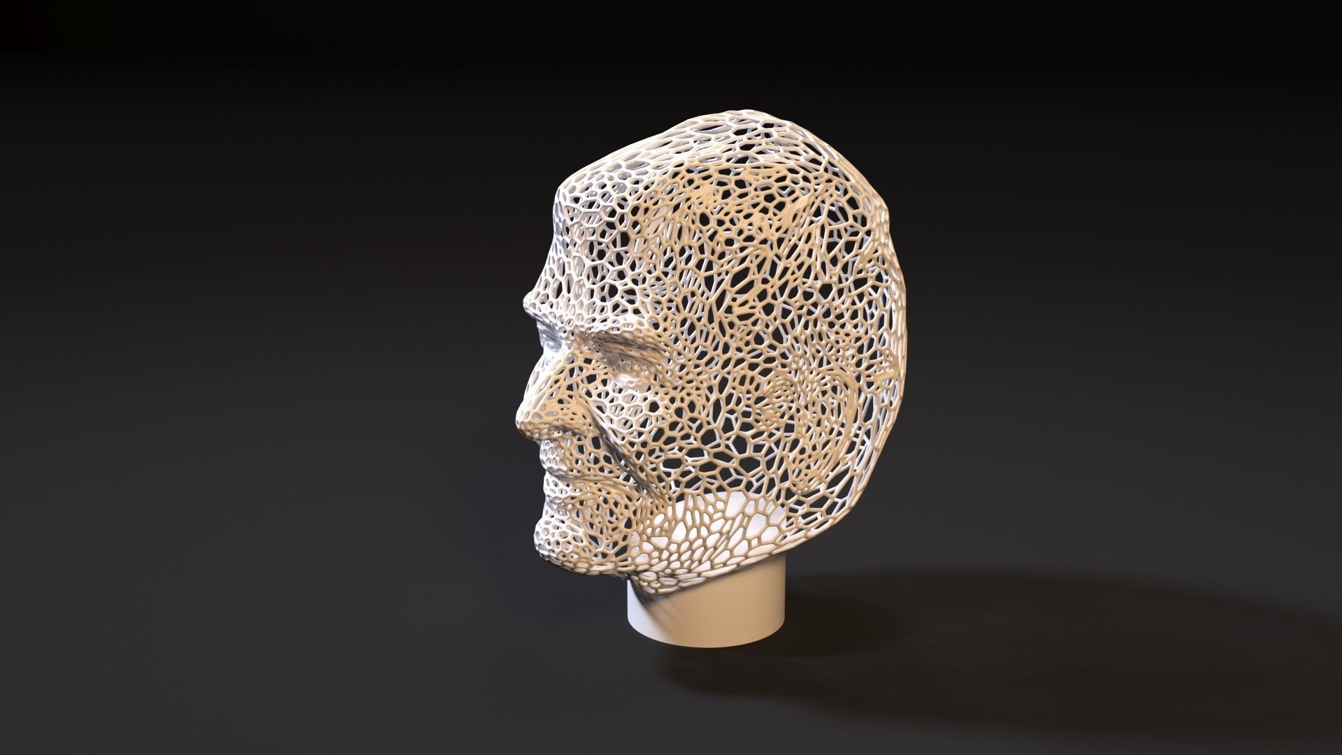 Ronald Reagan 3D model 3D printable | CGTrader