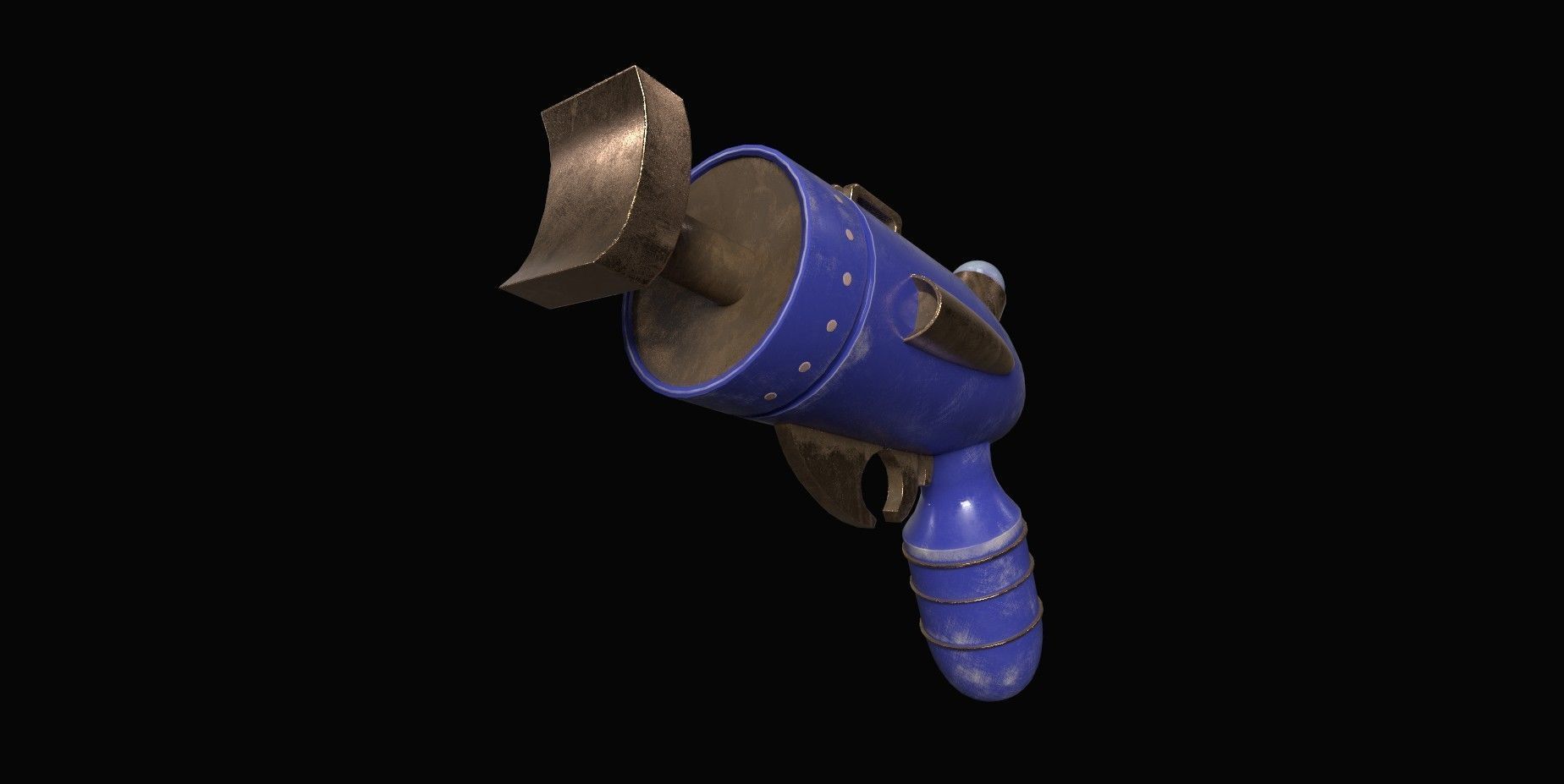 3D model ray gun VR / AR / low-poly | CGTrader
