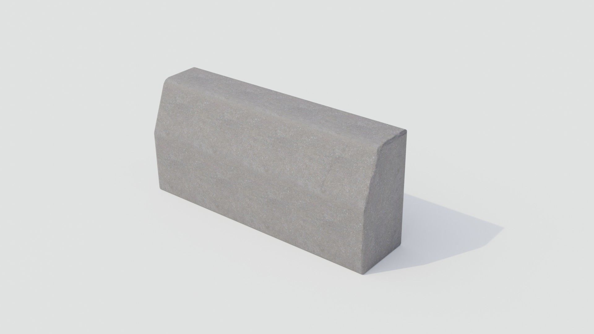 3D model Curbstone Border VR / AR / low-poly | CGTrader