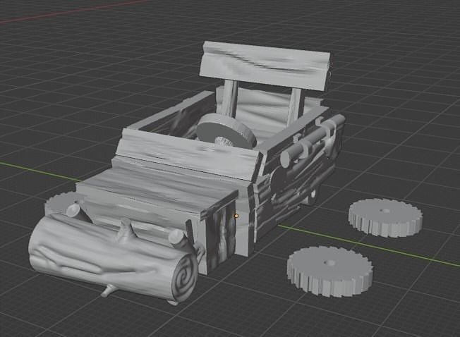 wacky races look like - the buzz wagon 3D print model 3D model 3D ...