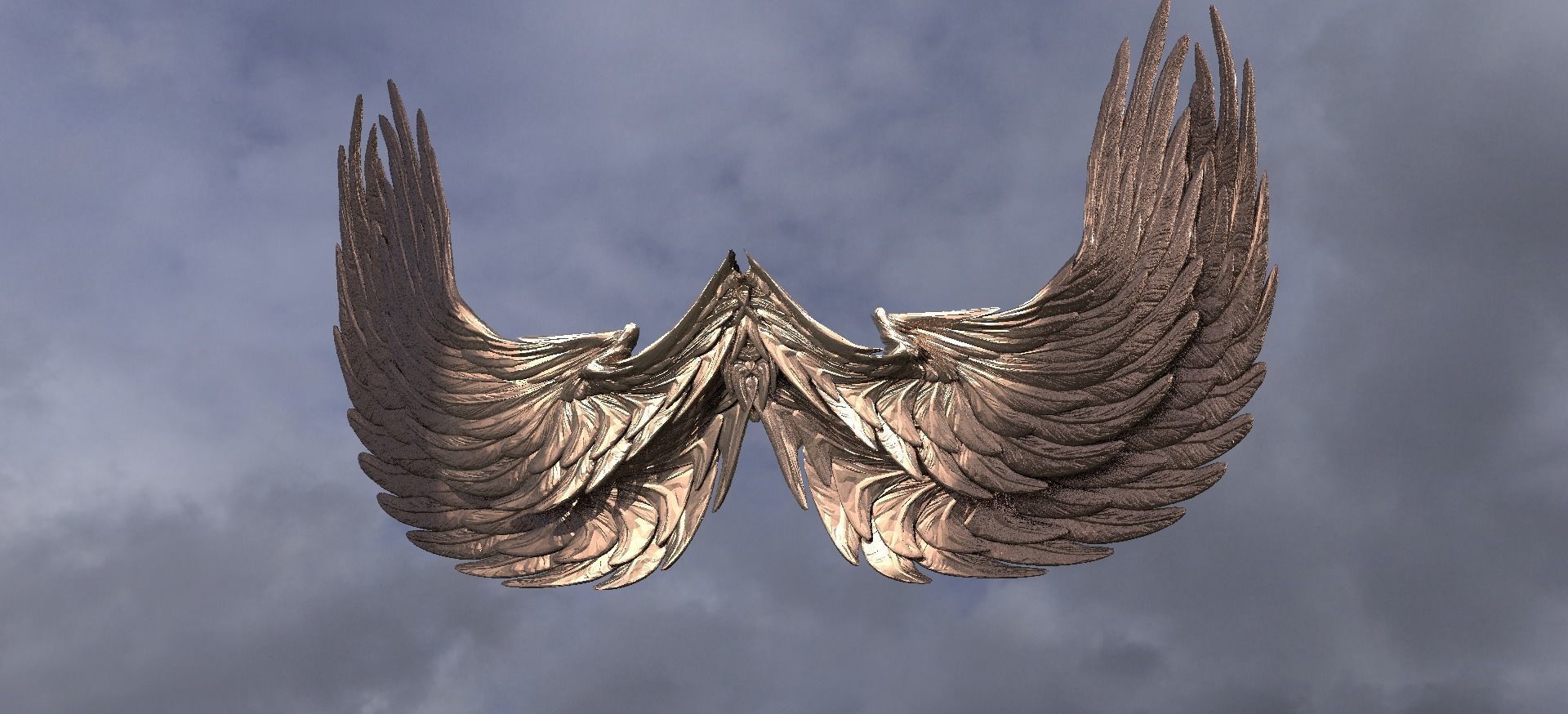 Elements Wings 2 3D model | CGTrader