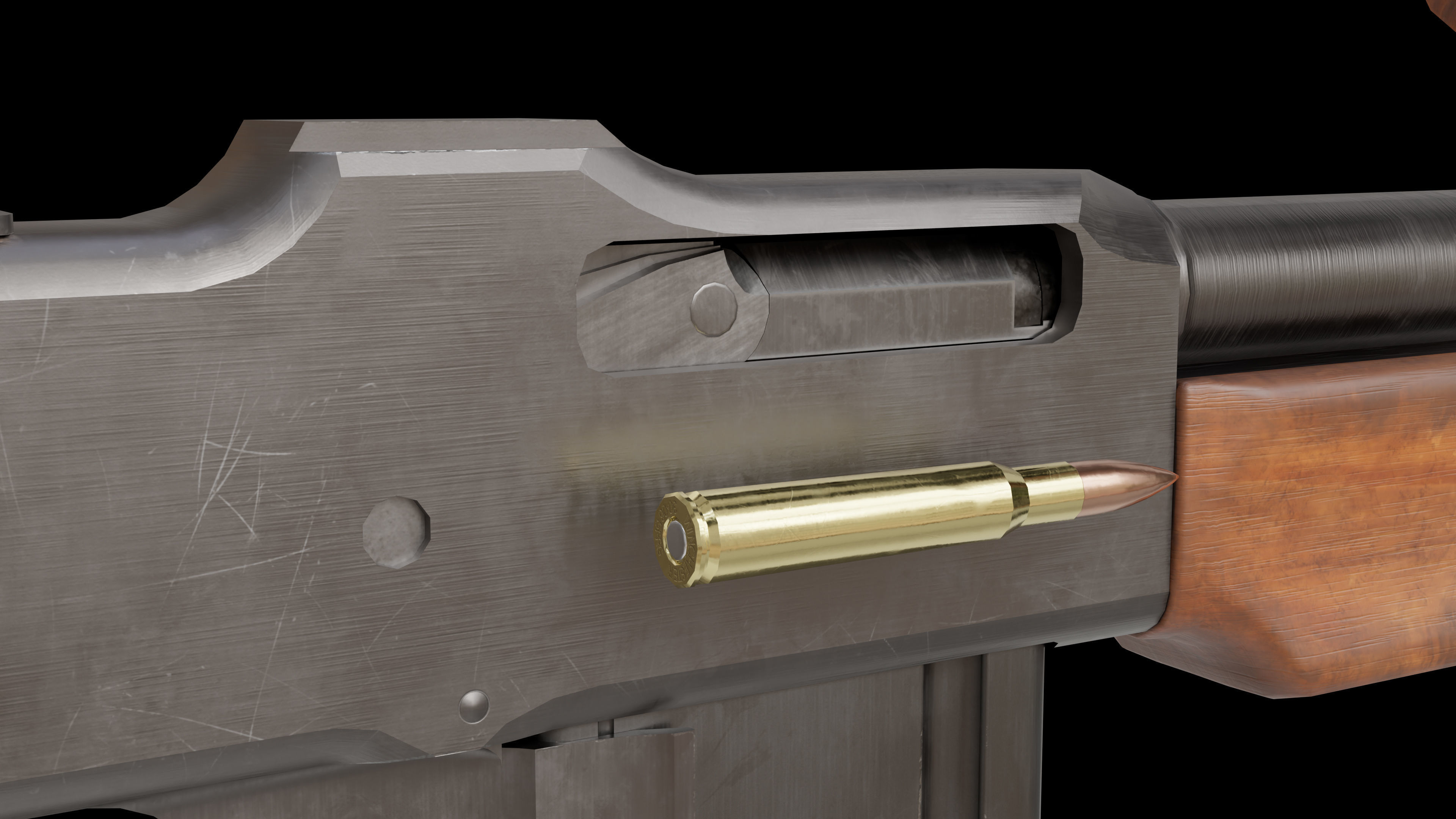 3D model BAR M 1918 VR / AR / low-poly | CGTrader