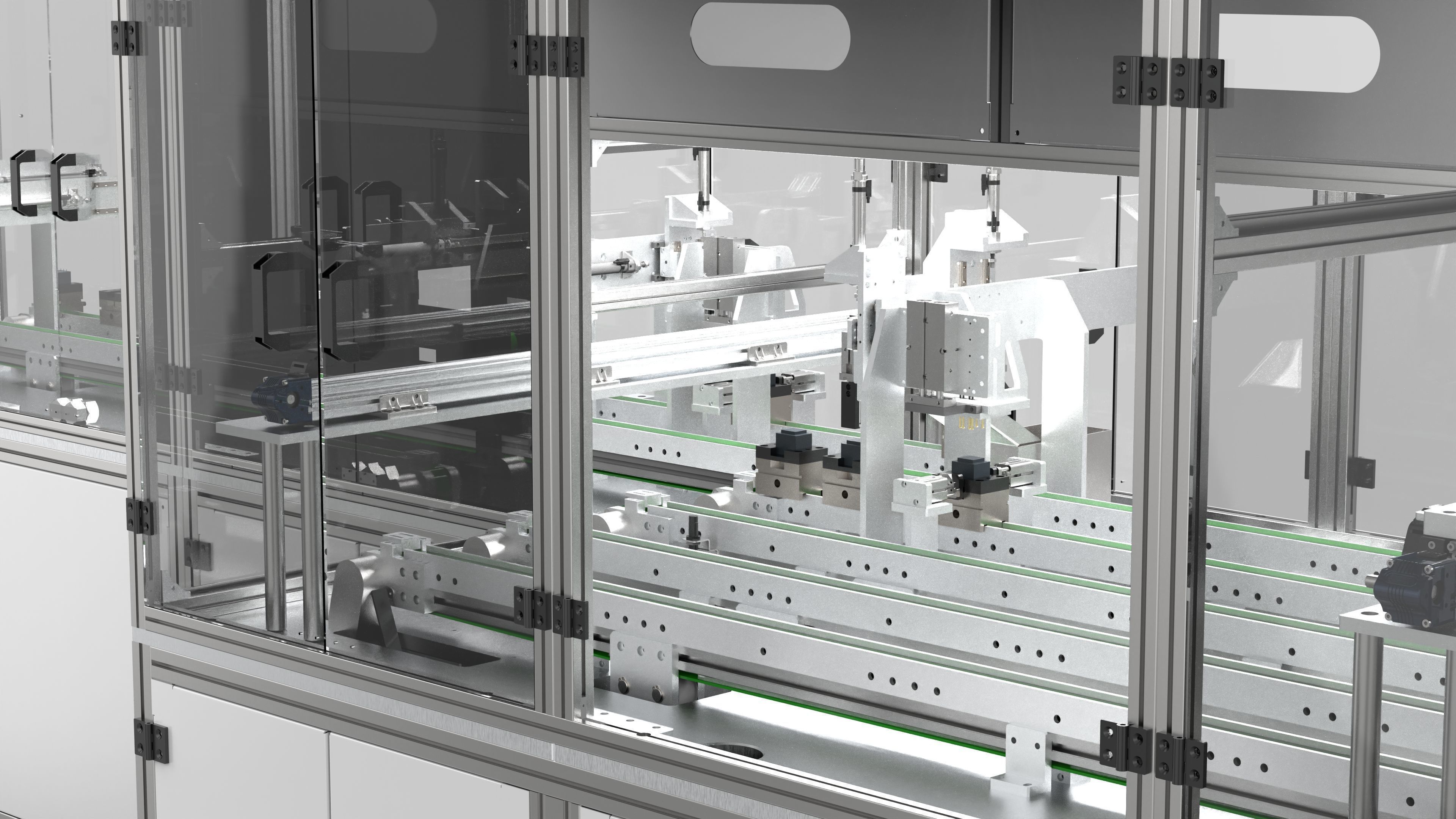 Transformer Shaping Test Sorting Production Line 3D model | CGTrader