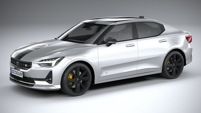 Polestar 2 BST 2023 3D model | CGTrader