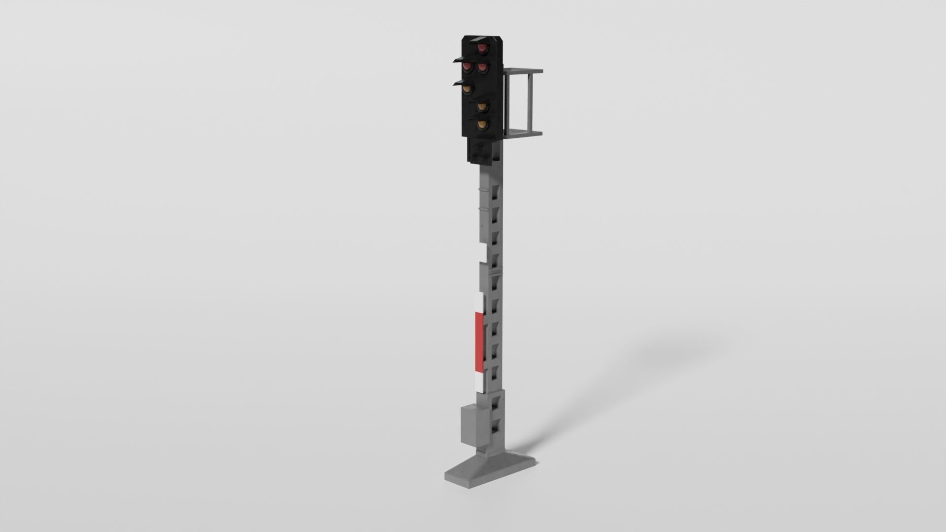3D model Railway exit signal VR / AR / low-poly | CGTrader