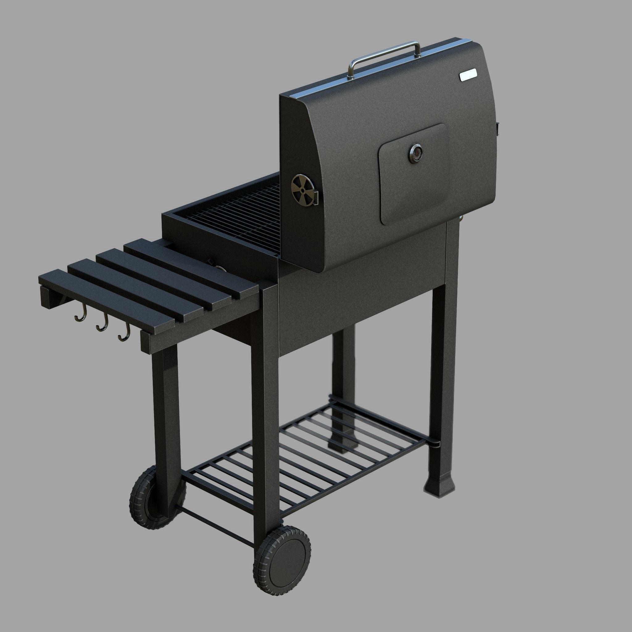 3D model Barbecue VR / AR / low-poly | CGTrader