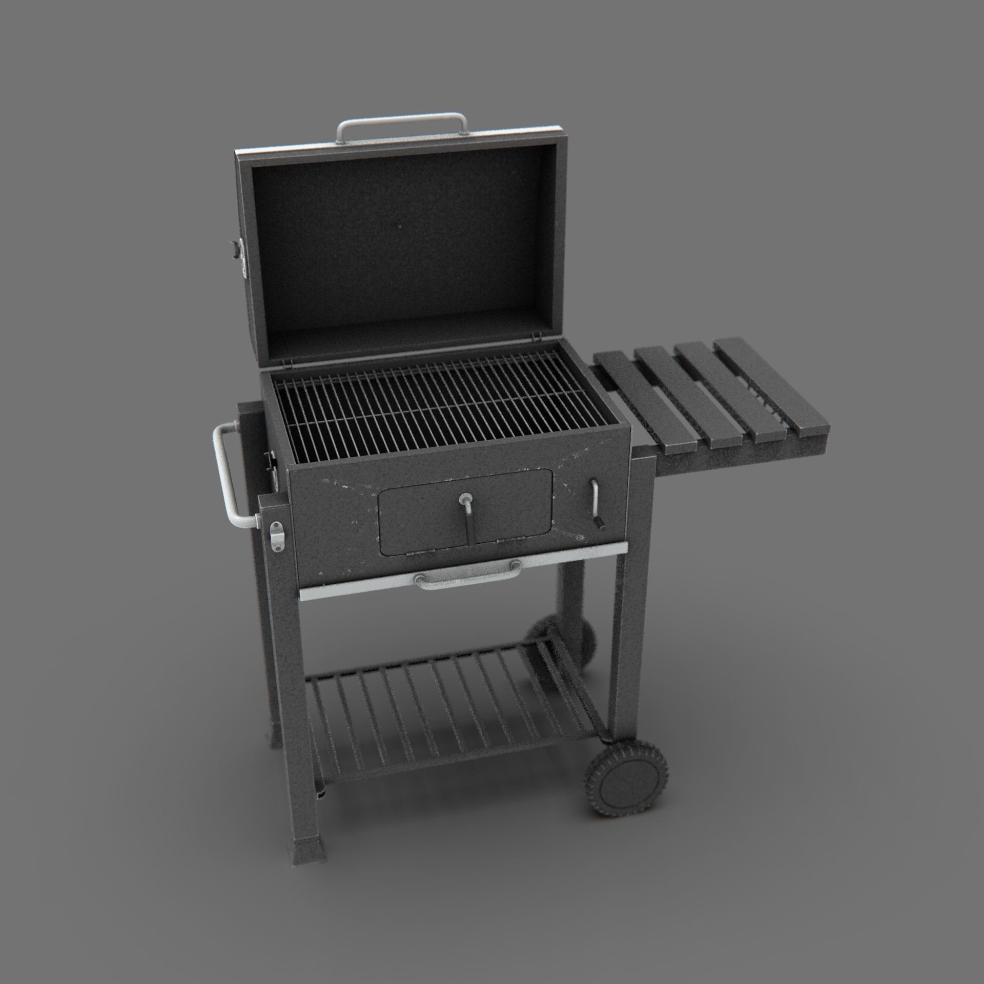 3D model Barbecue VR / AR / low-poly | CGTrader
