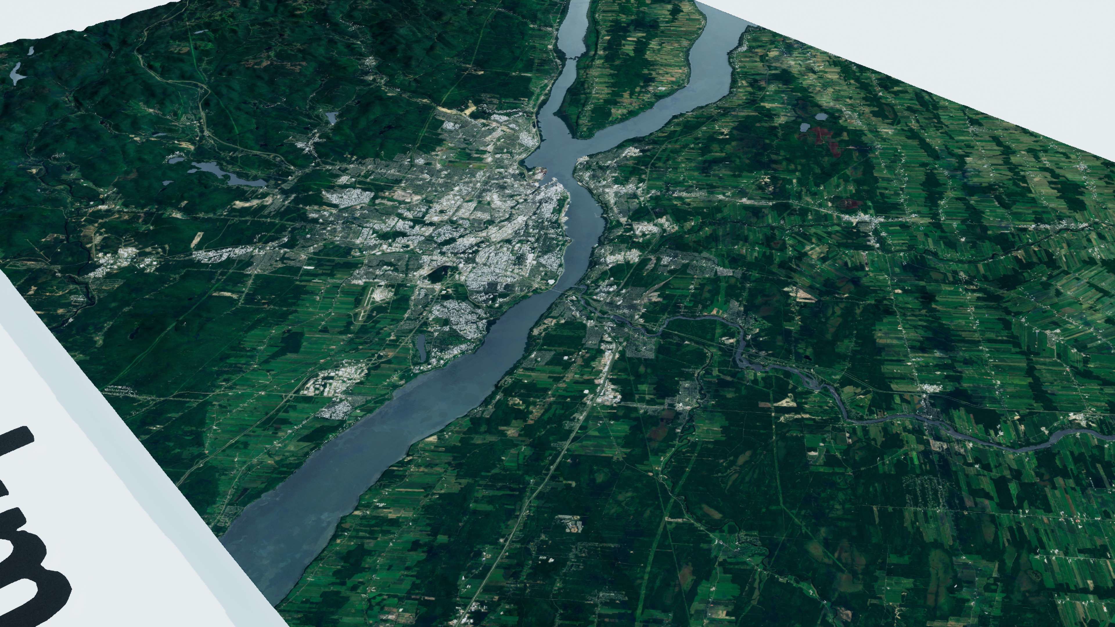 Quebec City Canada City Landscape 3D Model 3D model | CGTrader