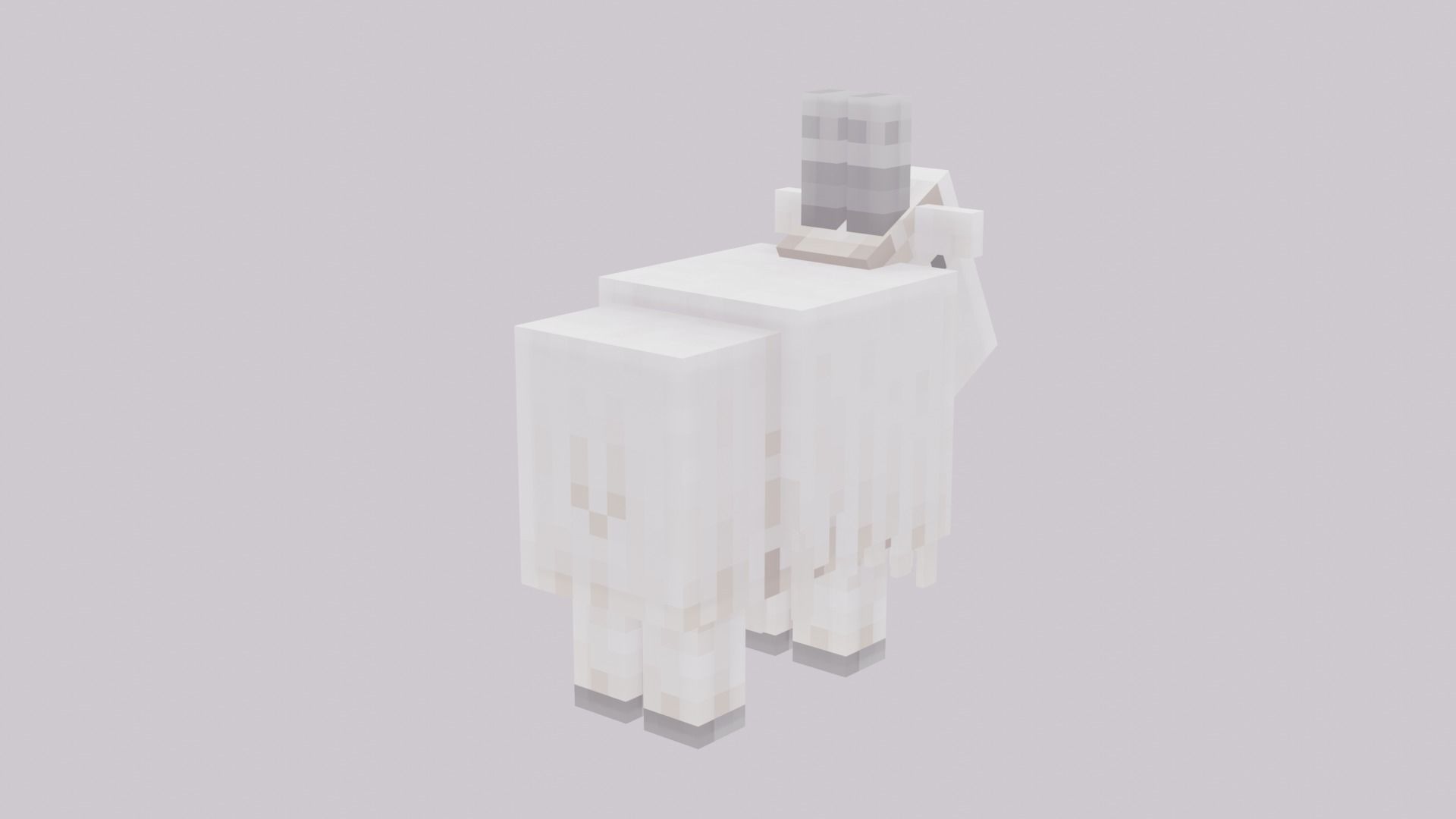 Minecraft Goat 3D model | CGTrader