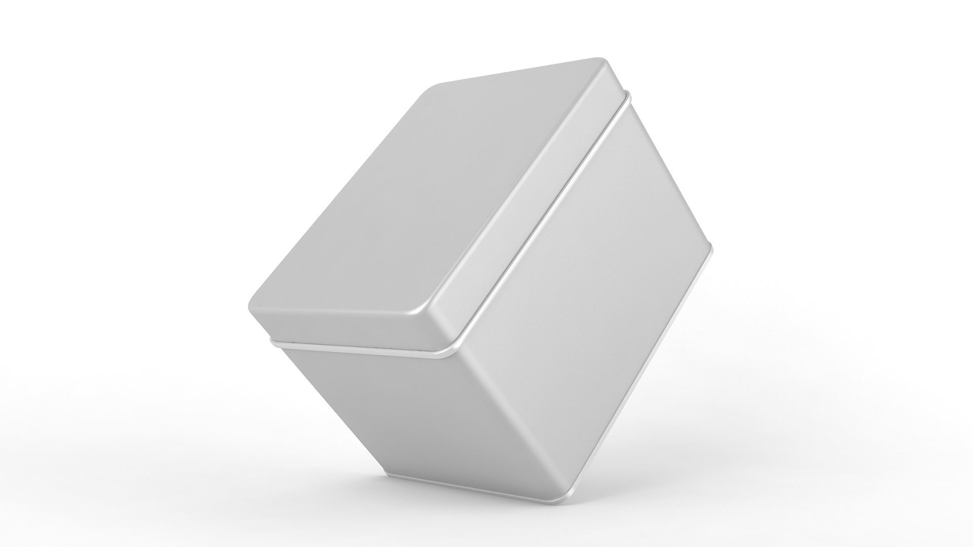 The rectangular Tin Can 3D model | CGTrader