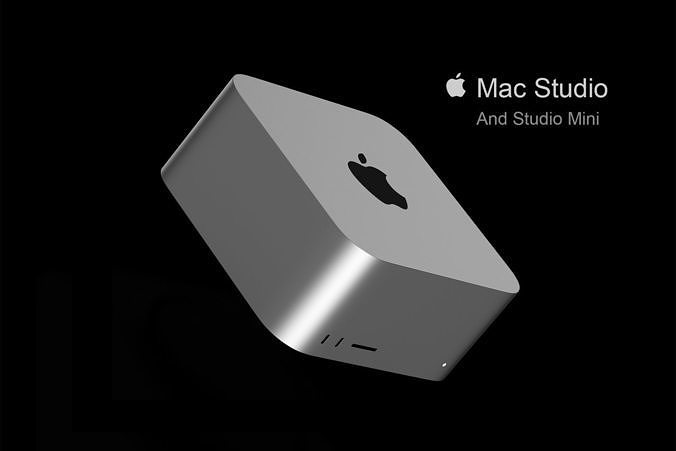 Apple Mac Studio And Mac Mini 3D model | CGTrader