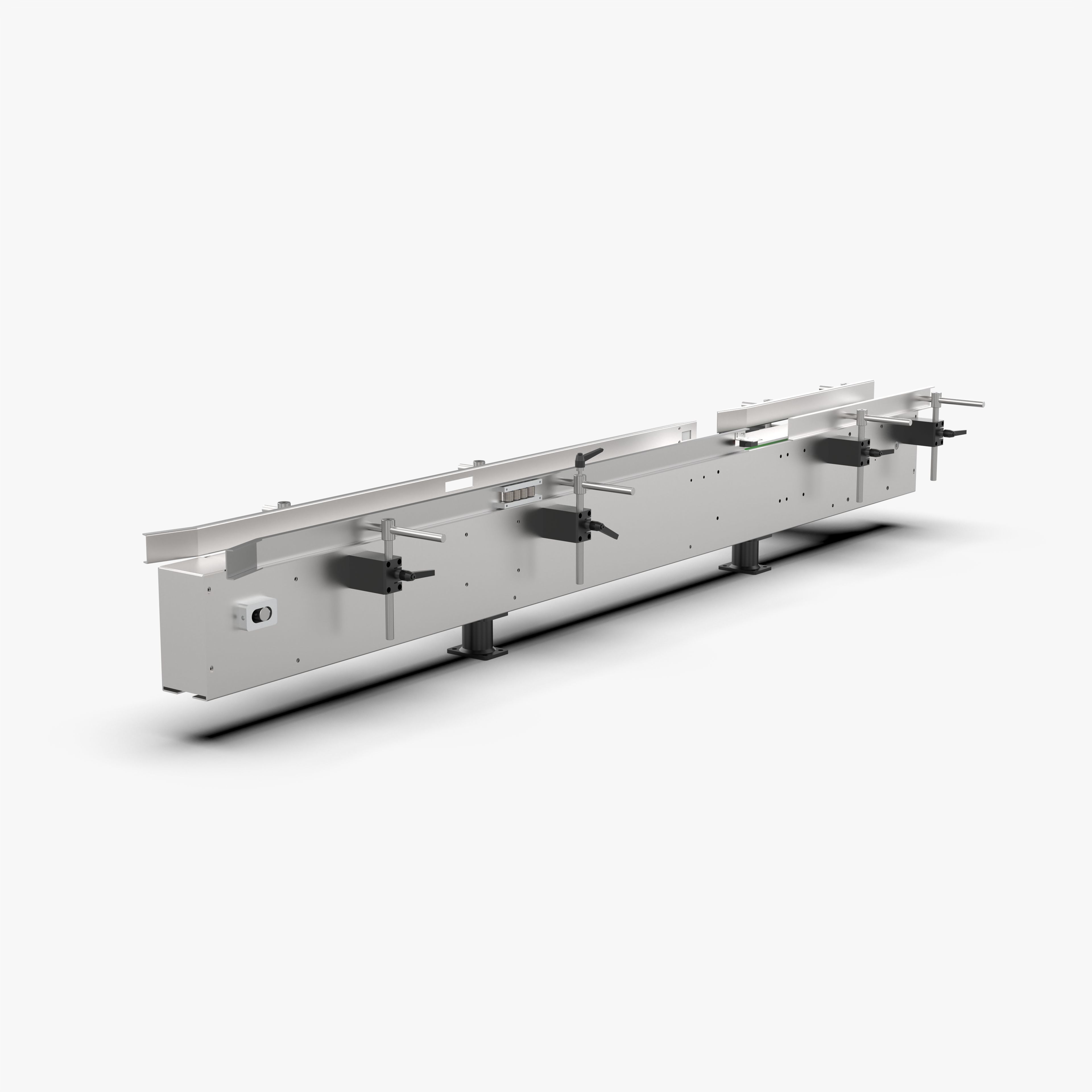 Plate Chain Conveyor Belt free 3D model | CGTrader