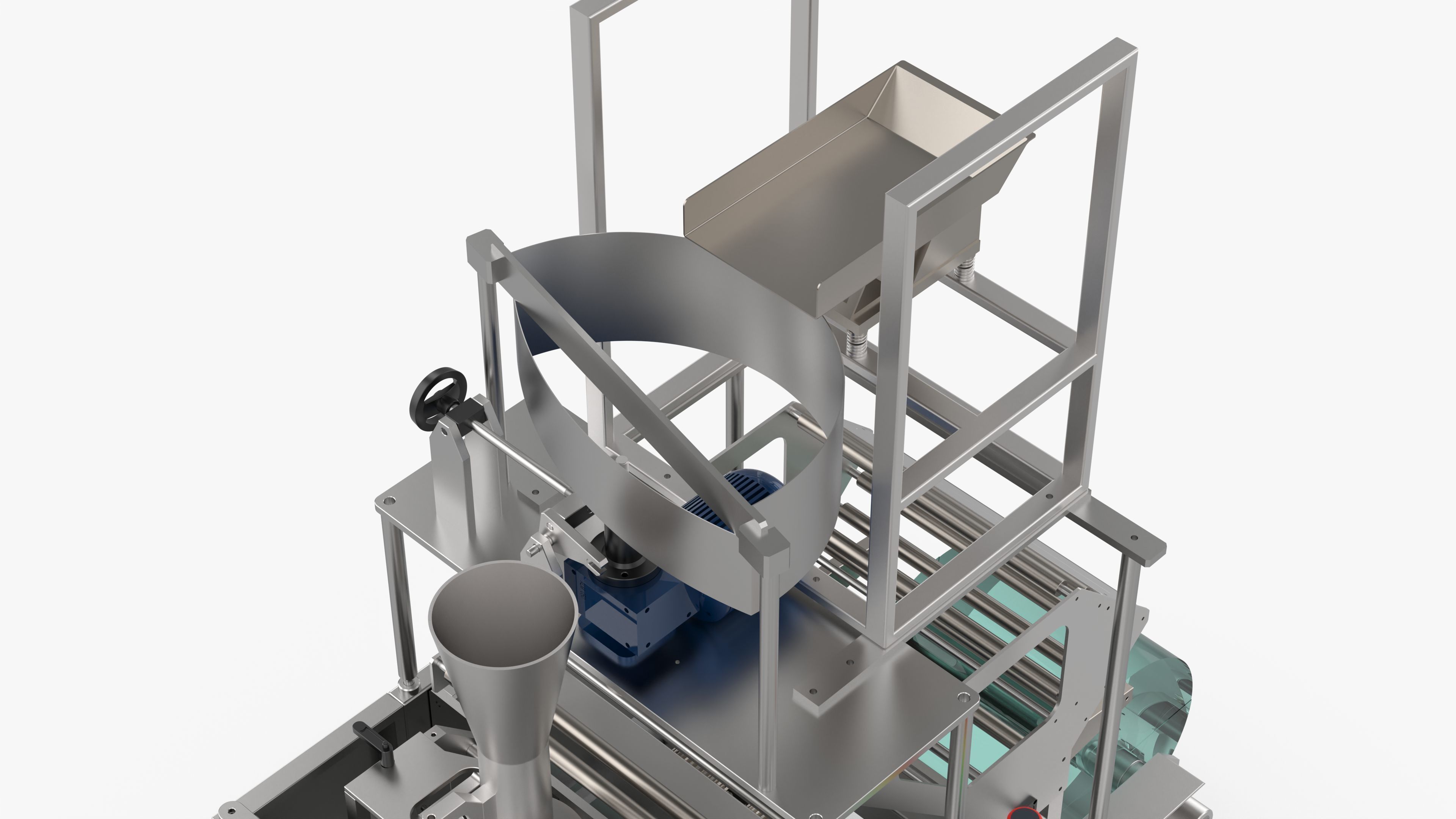Vertical Fill Seal Packaging Machine 3D model | CGTrader