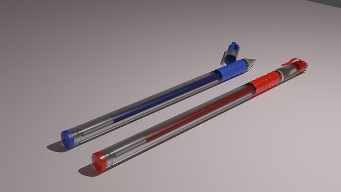 Realistic Pen Models free 3D model | CGTrader