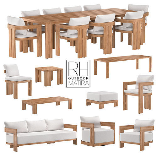 MATIRA COLLECTION RH OUTDOOR | CGTrader