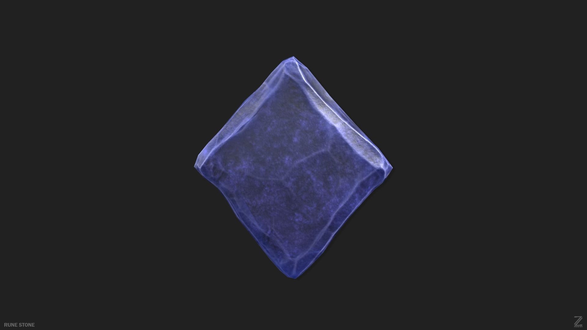 3D model Rune stone VR / AR / low-poly | CGTrader