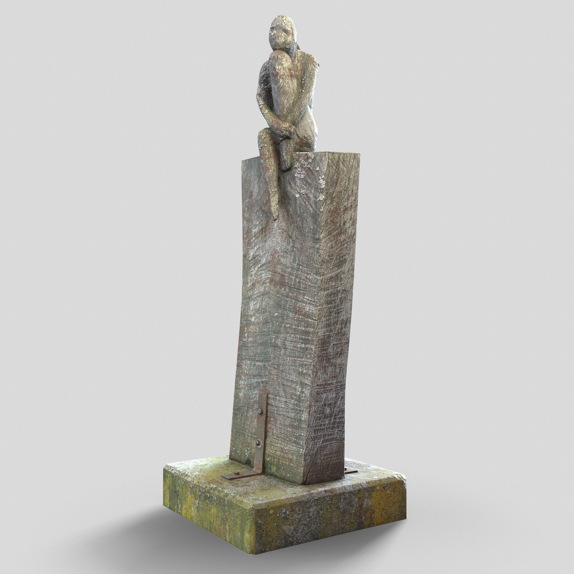 3D model sculpture of a woman VR / AR / low-poly | CGTrader