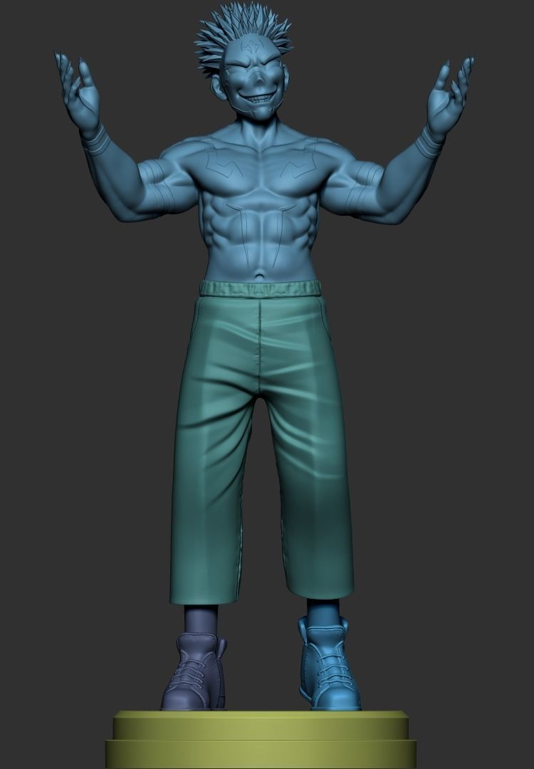 Sukuna - Jujutsu Kaisen 3D model 3D printable | CGTrader