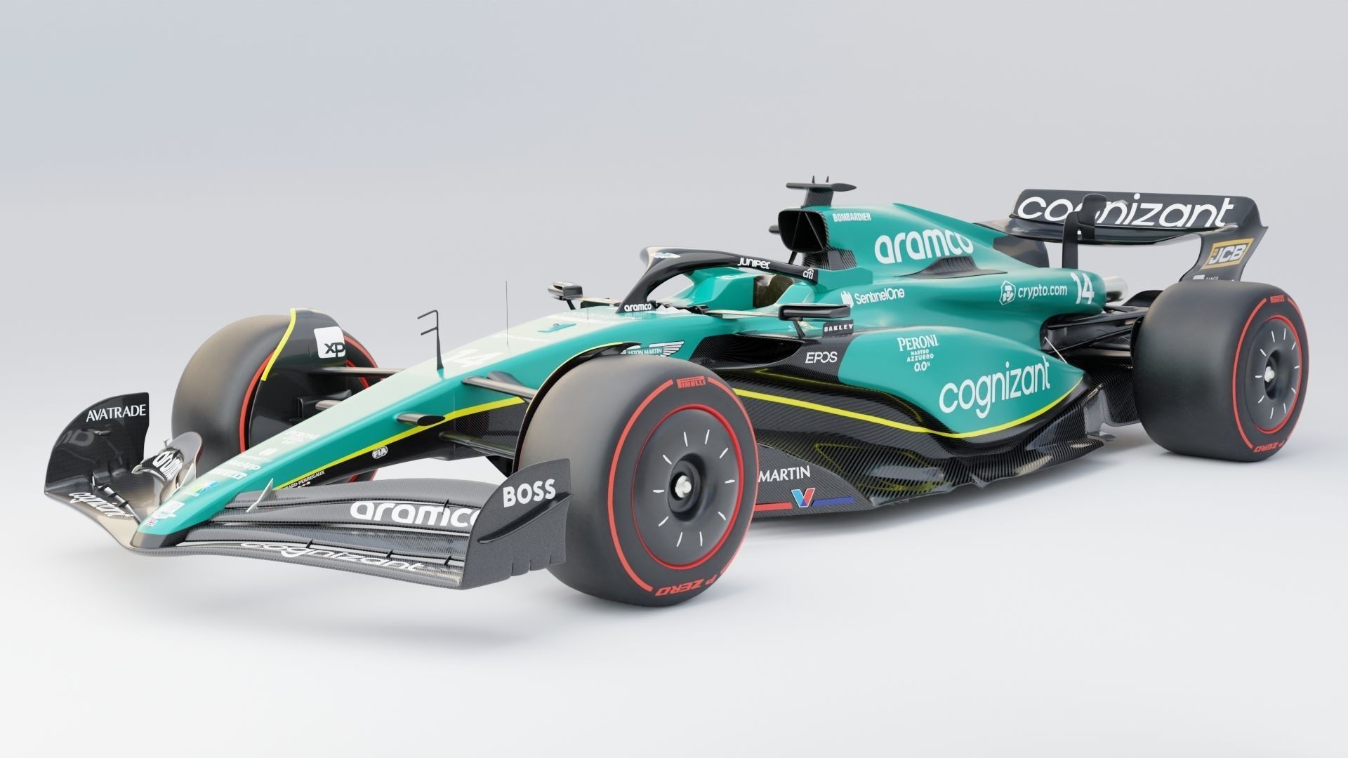 Aston Martin AMR23 REWORK 3D model | CGTrader