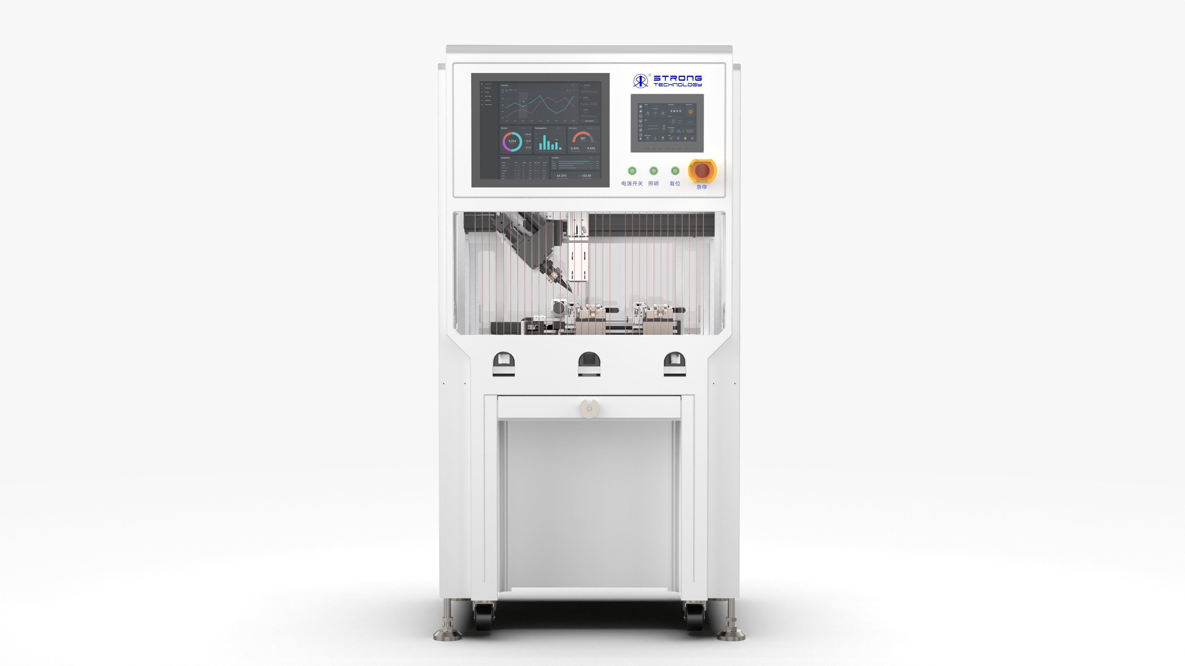 Automatic High Precision Laser Welding Machine 3D model | CGTrader