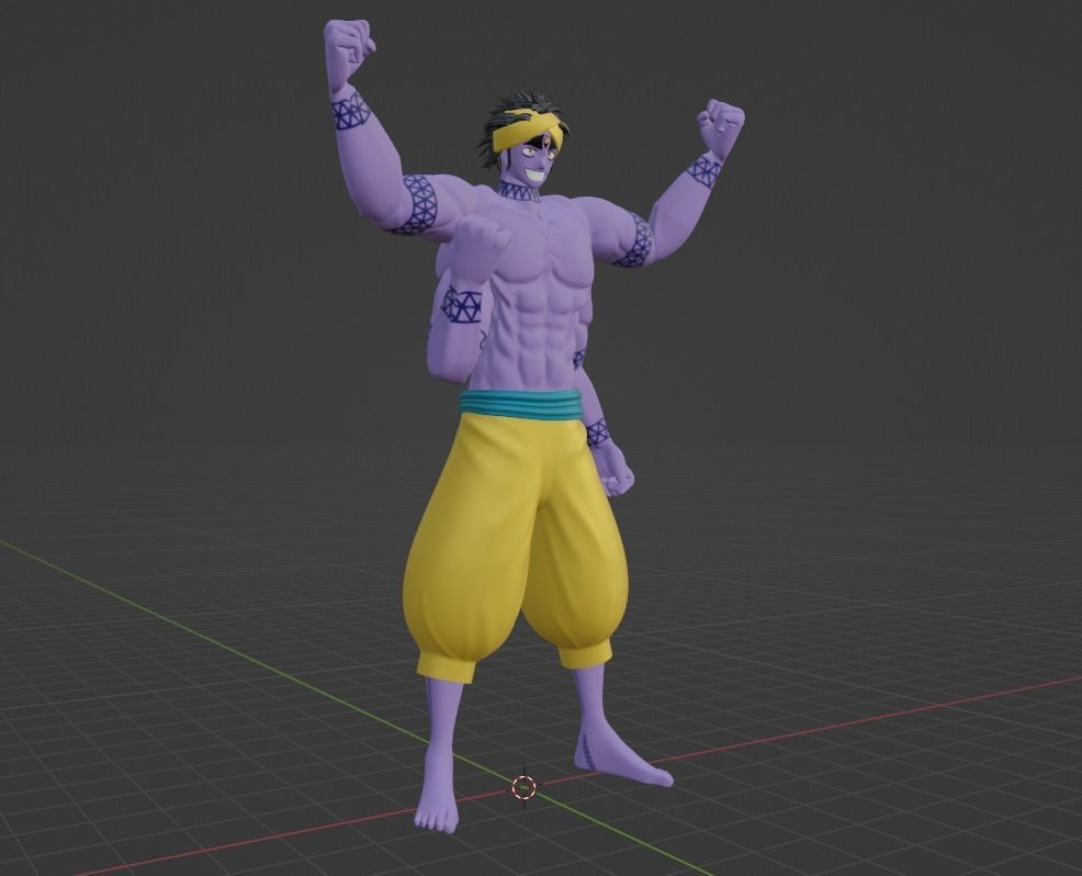 Shiva Record of Ragnarok 3D Model 3D model rigged | CGTrader