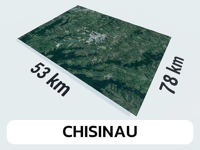 Chisinau Moldova City Landscape 3D Model 3D model | CGTrader