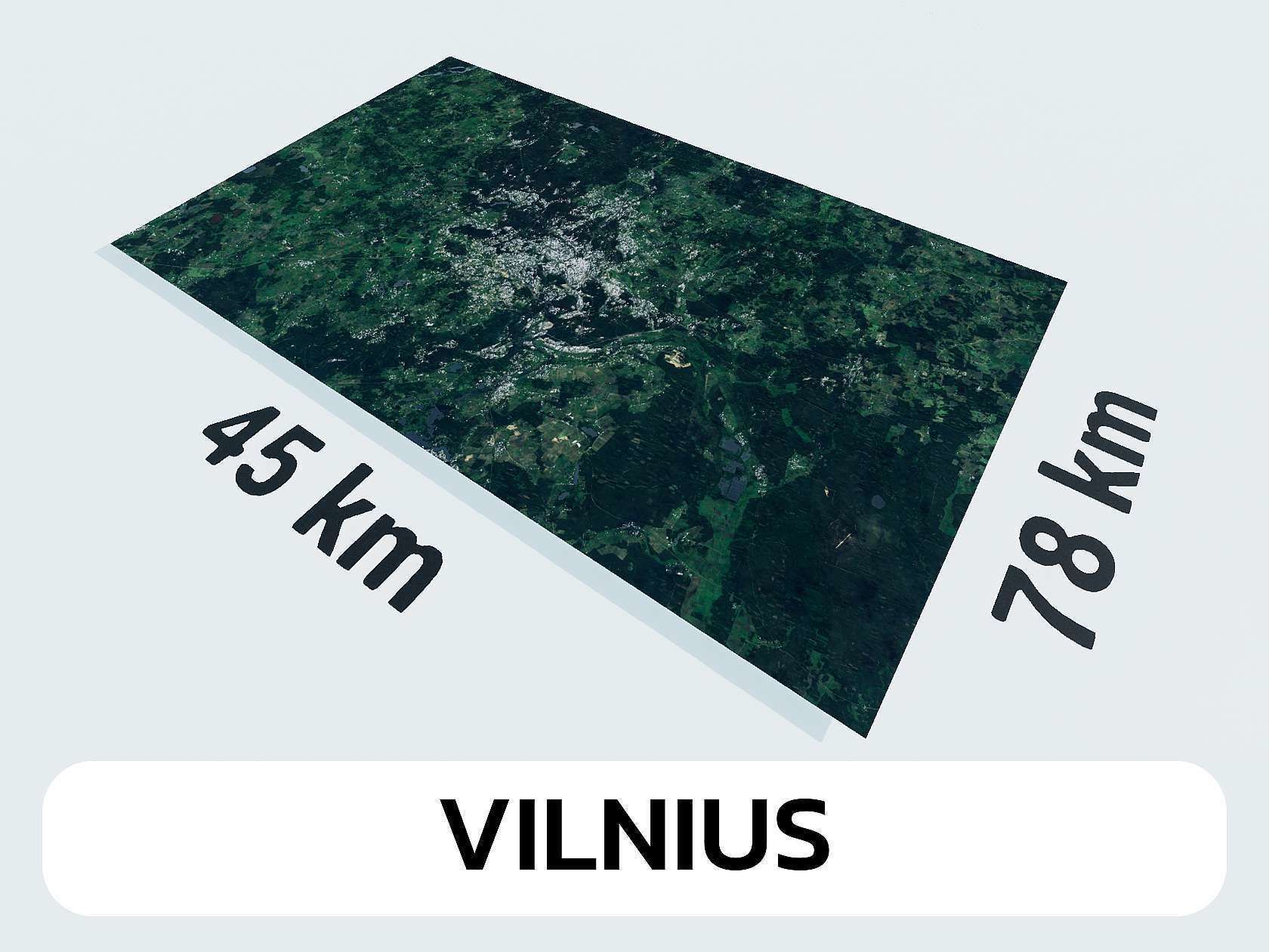 Vilnius Lithuania City Landscape 3D Model 3D model | CGTrader