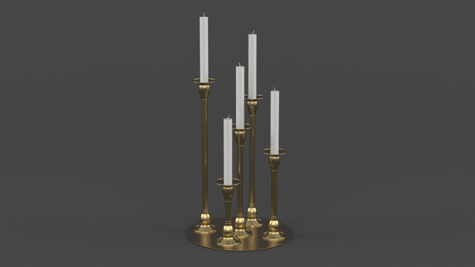 Candle Holder 3D model | CGTrader