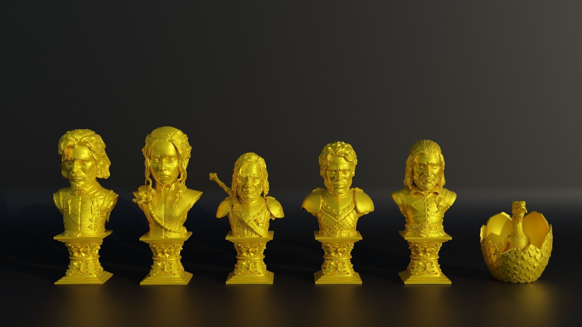 Game Of Thrones Chess Set - With 12 Different Model 3D model 3D ...