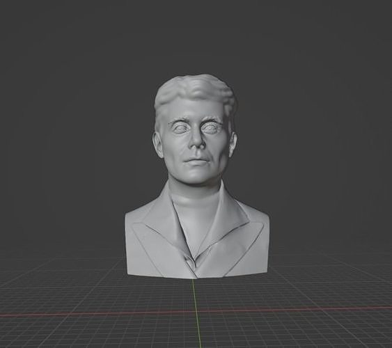 John Mayer 3D model 3D printable | CGTrader