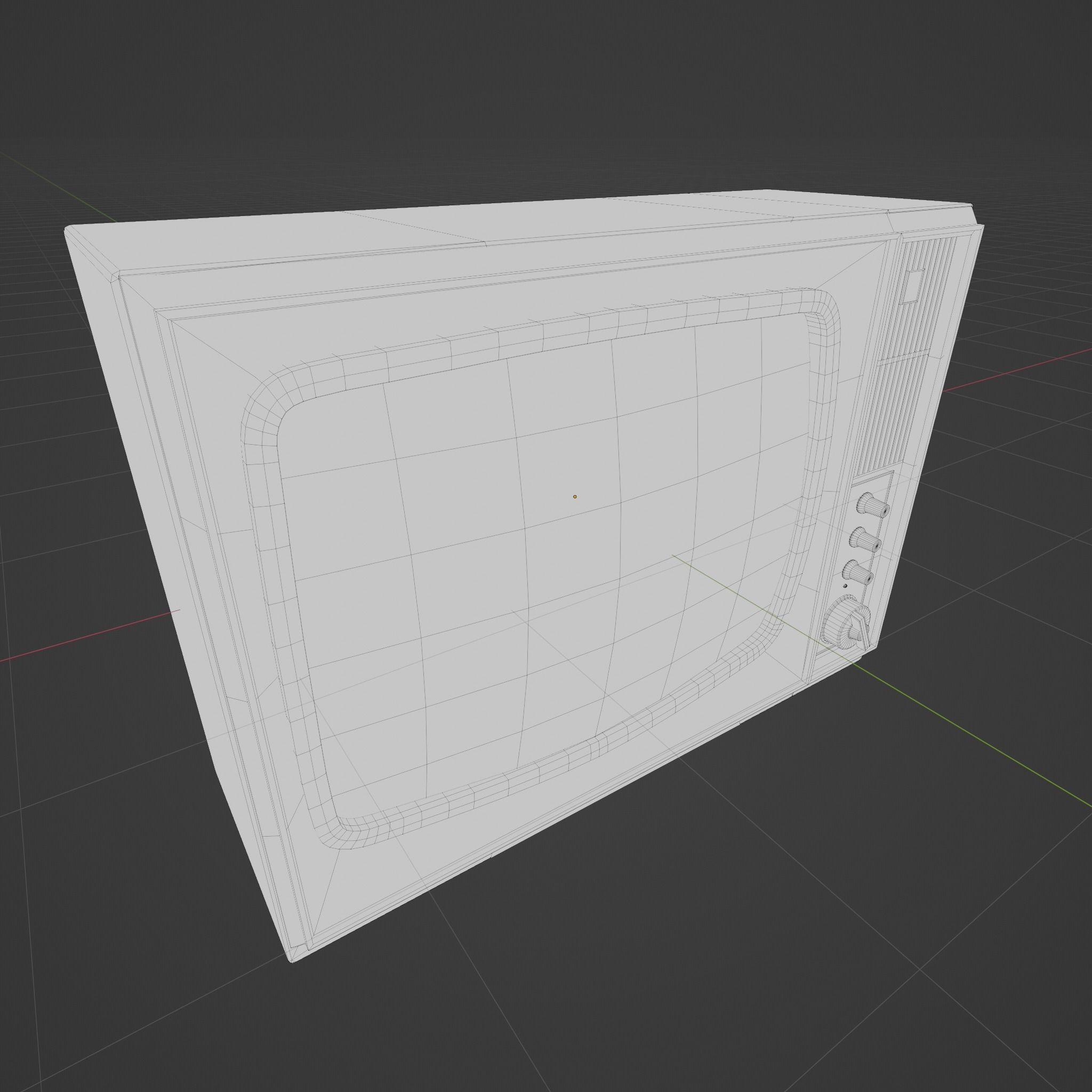 3D model Soviet-era Television VR / AR / low-poly | CGTrader