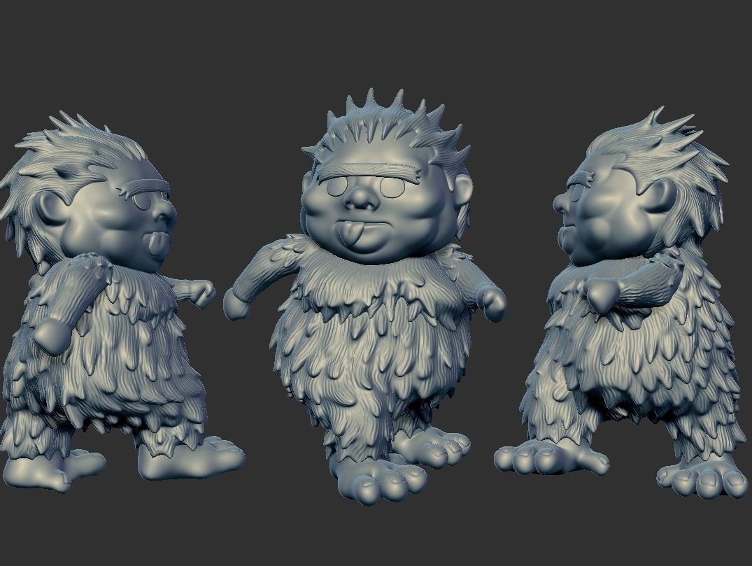 3D cartoon model 3D model 3D printable | CGTrader