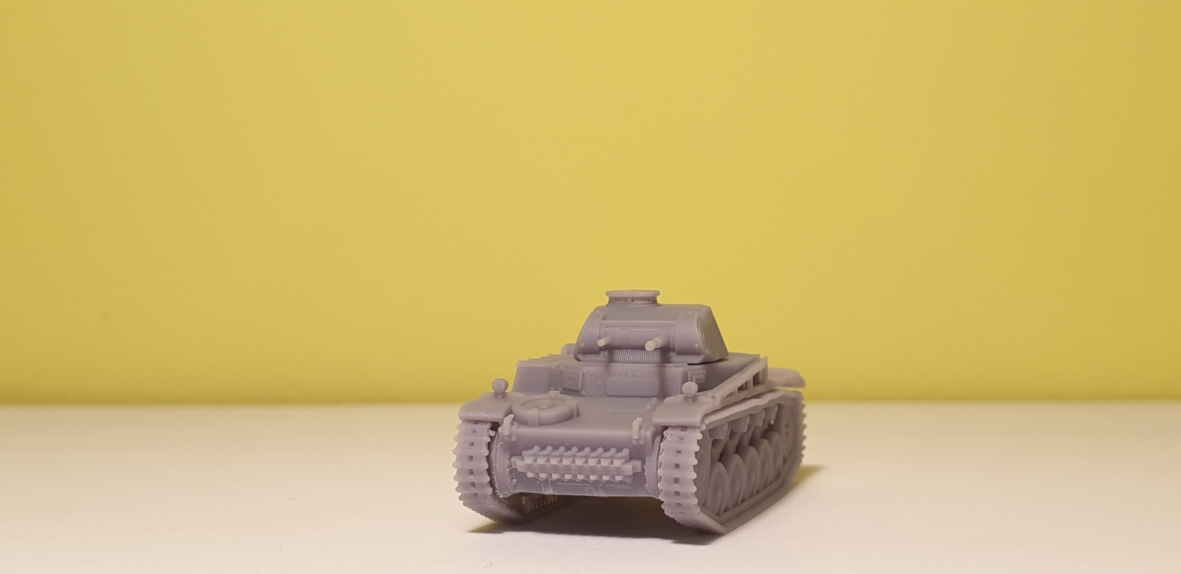 Panzerkampfwagen II Ausf C - 1-100 Scale 3D model 3D printable | CGTrader