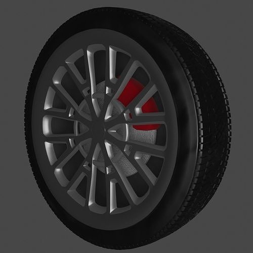 Car Rim free 3D model | CGTrader