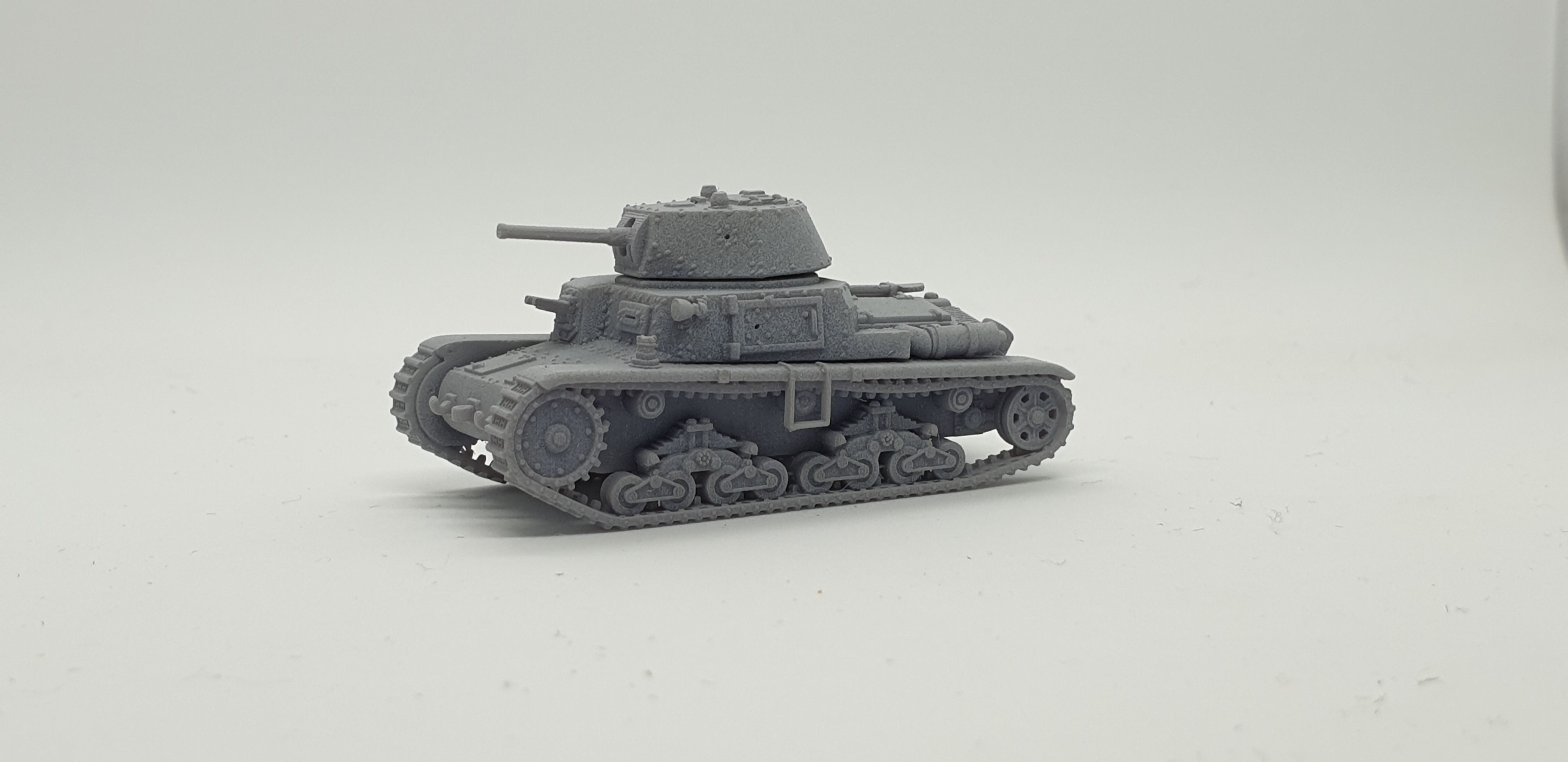 Fiat-Ansaldo M13-40 - 1-100 Scale 3D model 3D printable | CGTrader