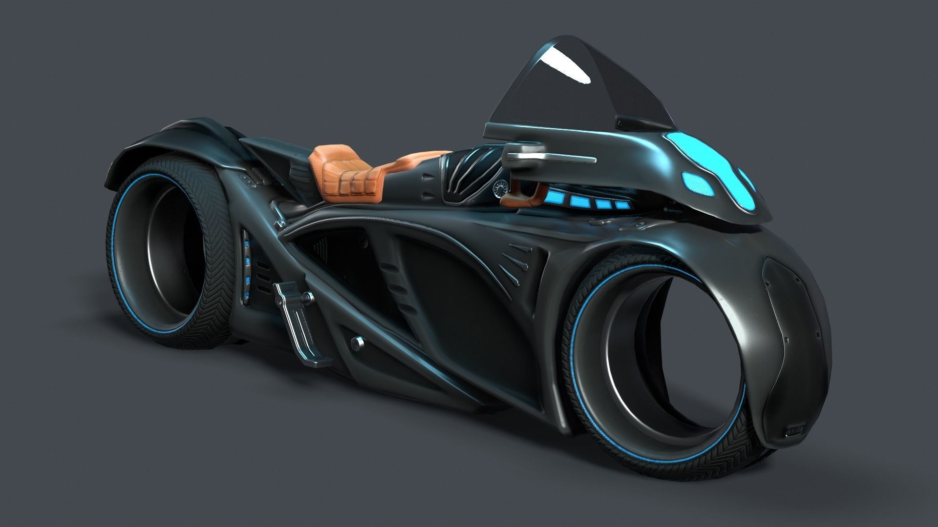 3D model Sci fi Bike Lowpoly model VR / AR / low-poly | CGTrader