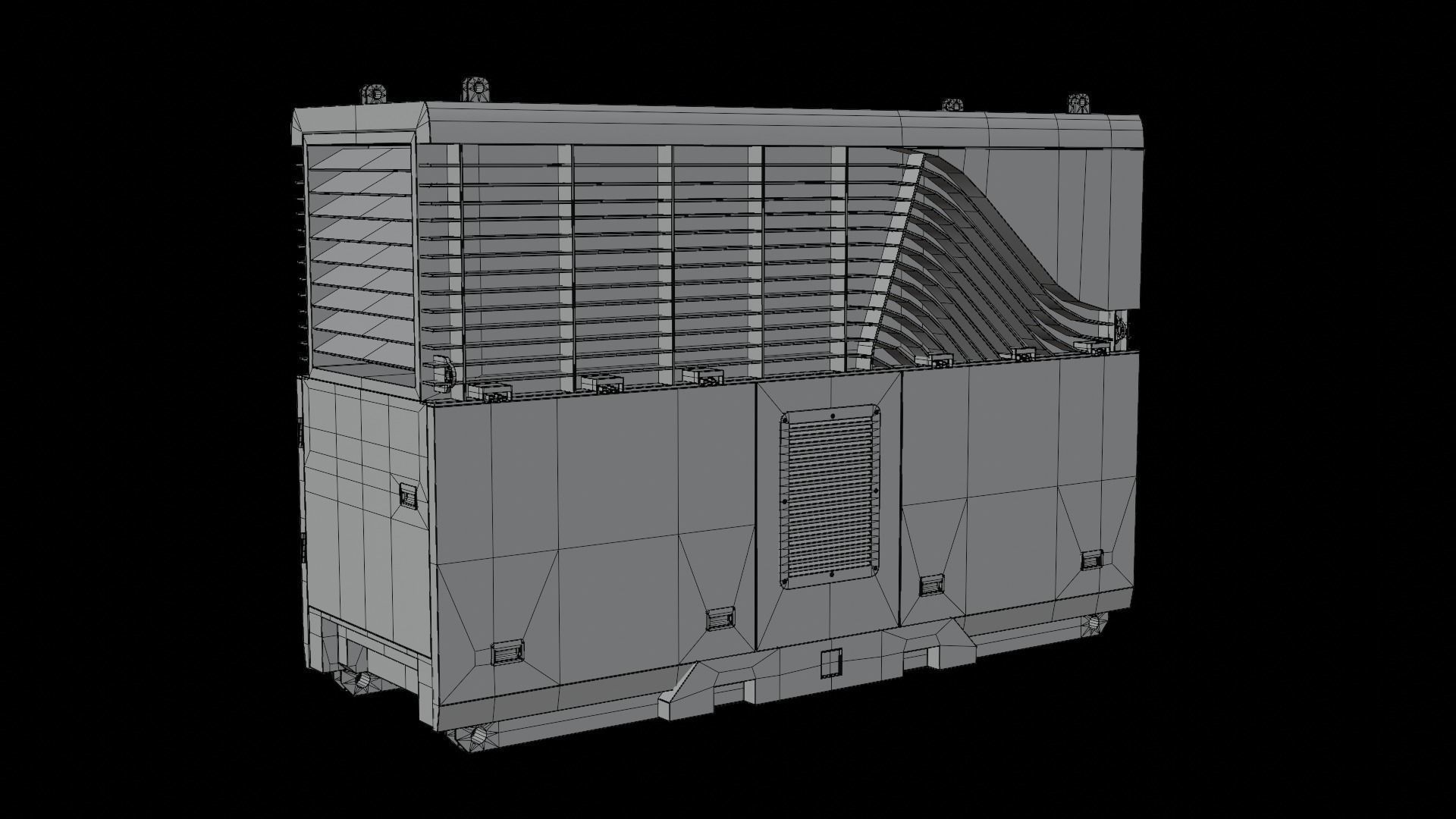Hydrogen Genset 3D model | CGTrader