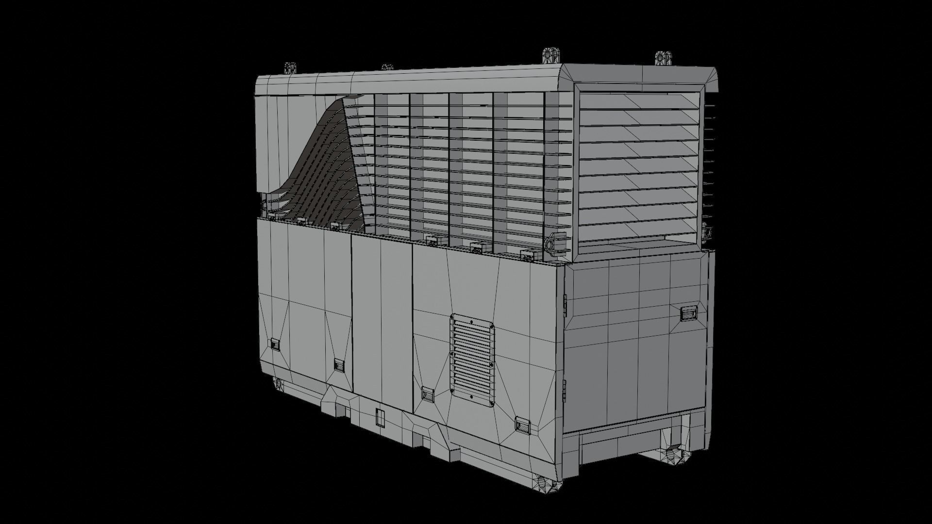 Hydrogen Genset 3D model | CGTrader