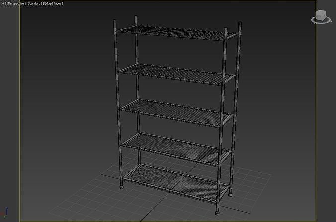 shelf 3D model | CGTrader