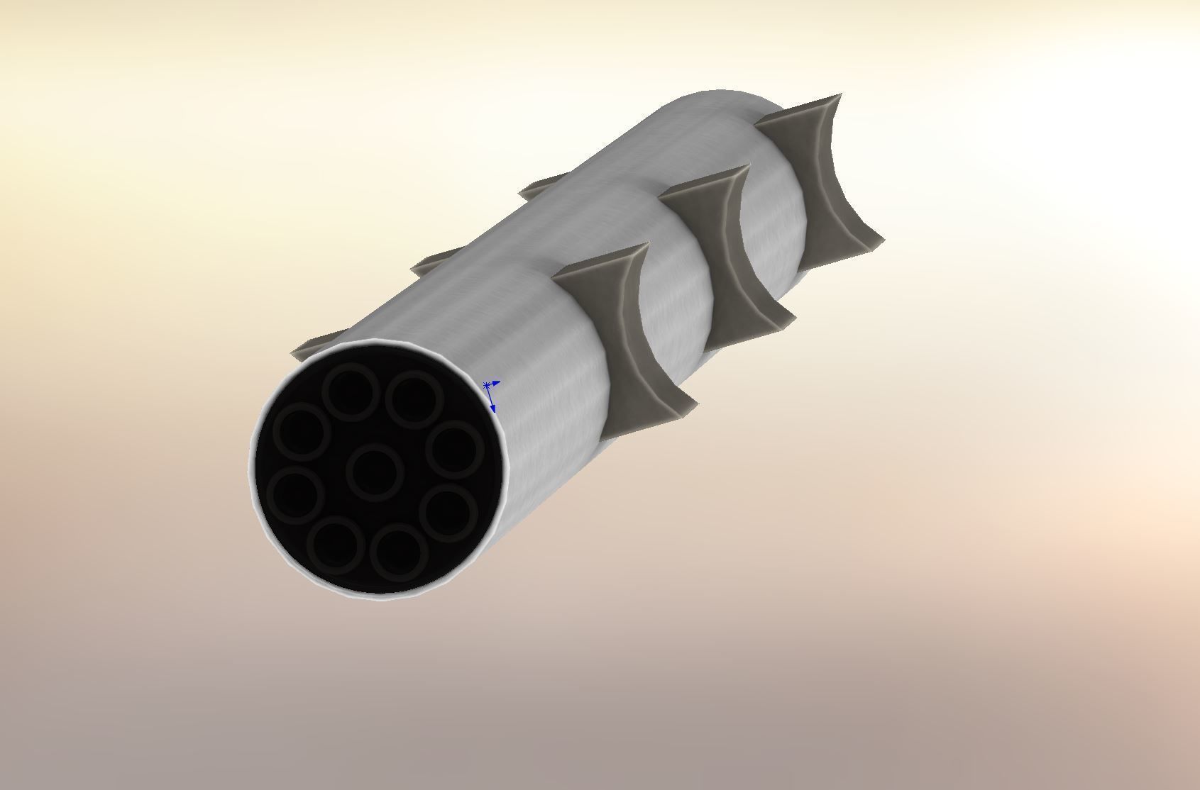 Detailed and Easy to 3D Print SpaceX Falcon Heavy Rocket 3D model 3D ...