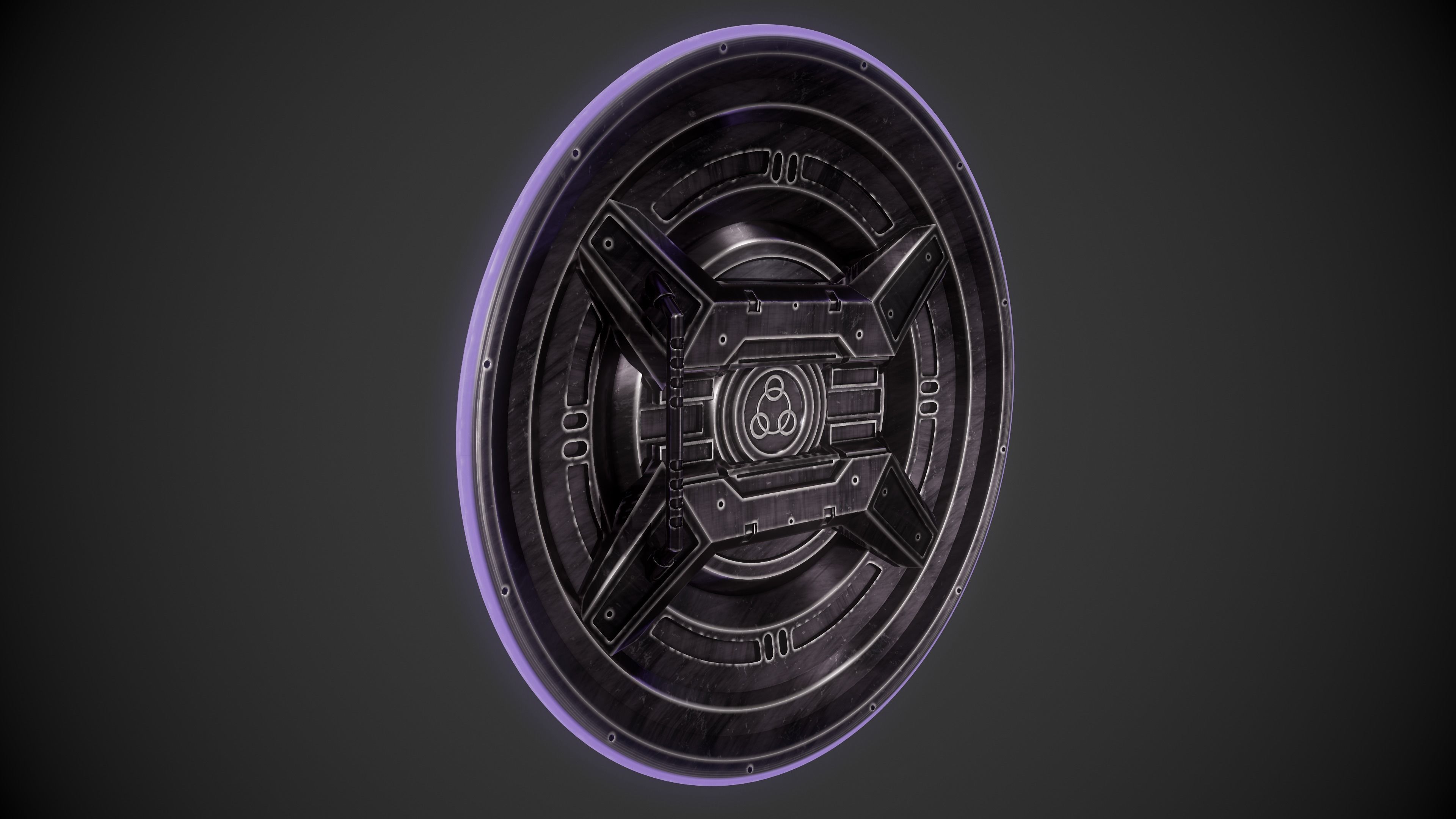Titan Shield 3D model 3D printable | CGTrader