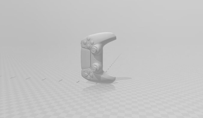 PS5 controller free 3D model 3D printable | CGTrader