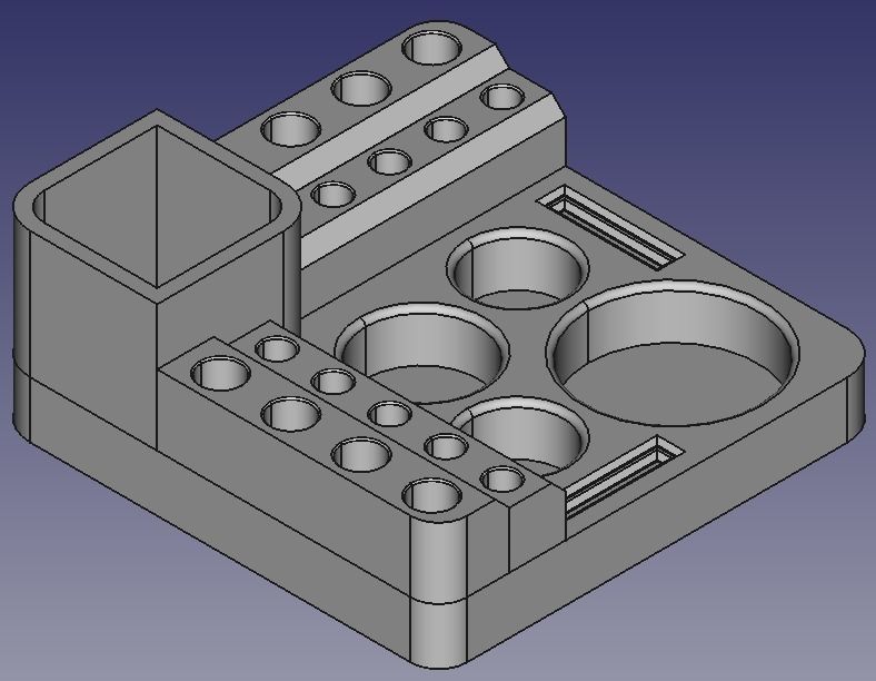 Multi-Use E-Rig Corner Dab Station Ready to Print 3D model 3D printable ...