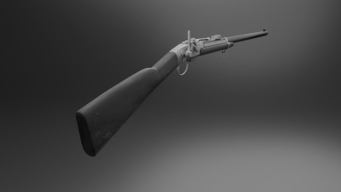 3D model Shotgun VR / AR / low-poly | CGTrader