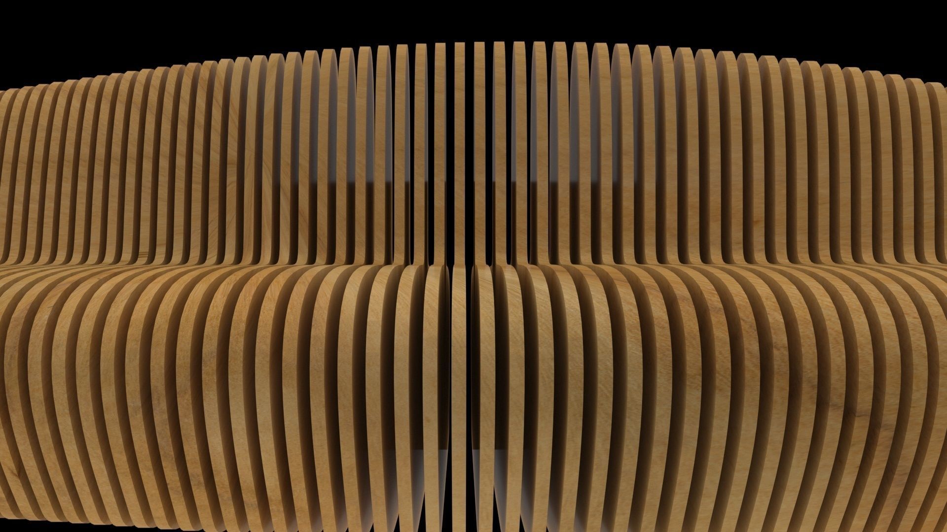 3D parametric bench 3D model | CGTrader